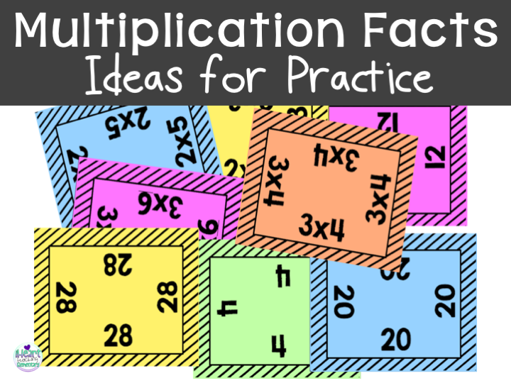 Ideas For Memorizing Multiplication Facts