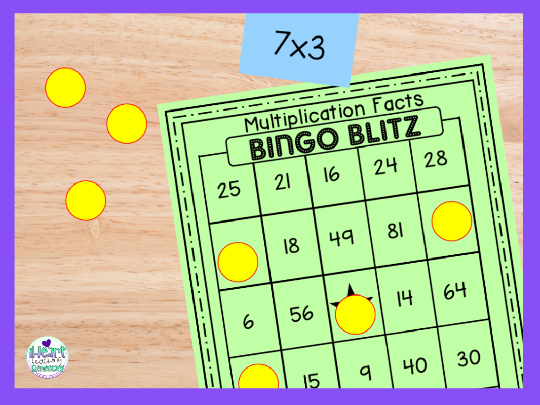 Digital and Printable Multiplication Games Kids Love