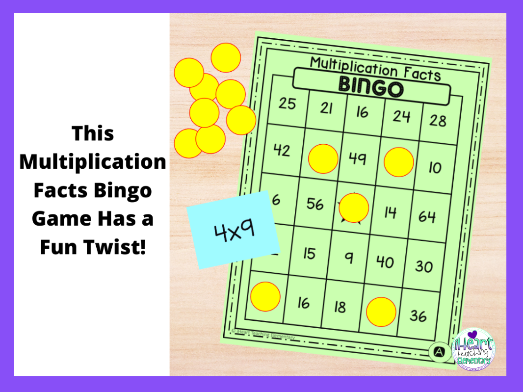 How to Fit Multiplication Fact Practice Games Into Your Curriculum