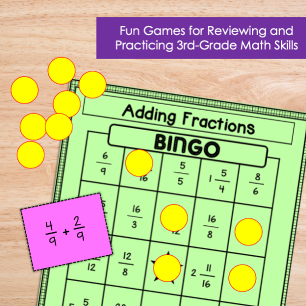 4th Grade Math Review Games Bingo Bundle IHeart Teaching Elementary 4th Grade Math Review Games Bingo Bundle IHeart Teaching Elementary