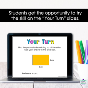Area and Perimeter Anchor Chart Slides - Interactive Google Slides