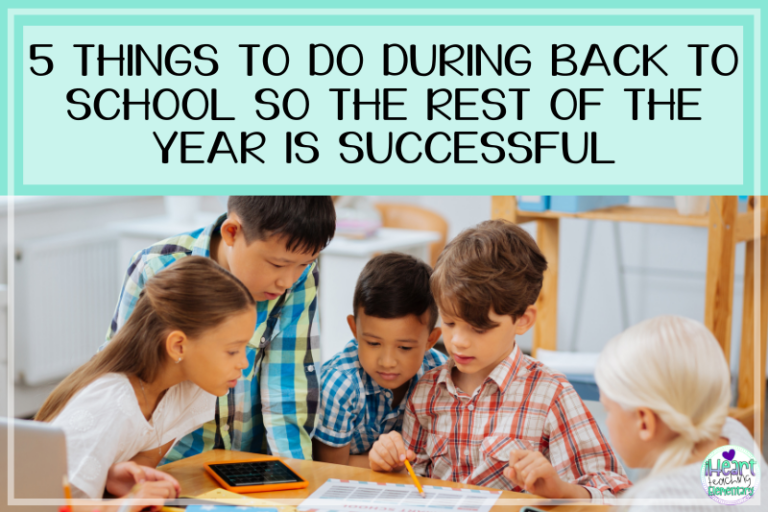 5 Things To Do During Back to School So The Rest of the Year is ...