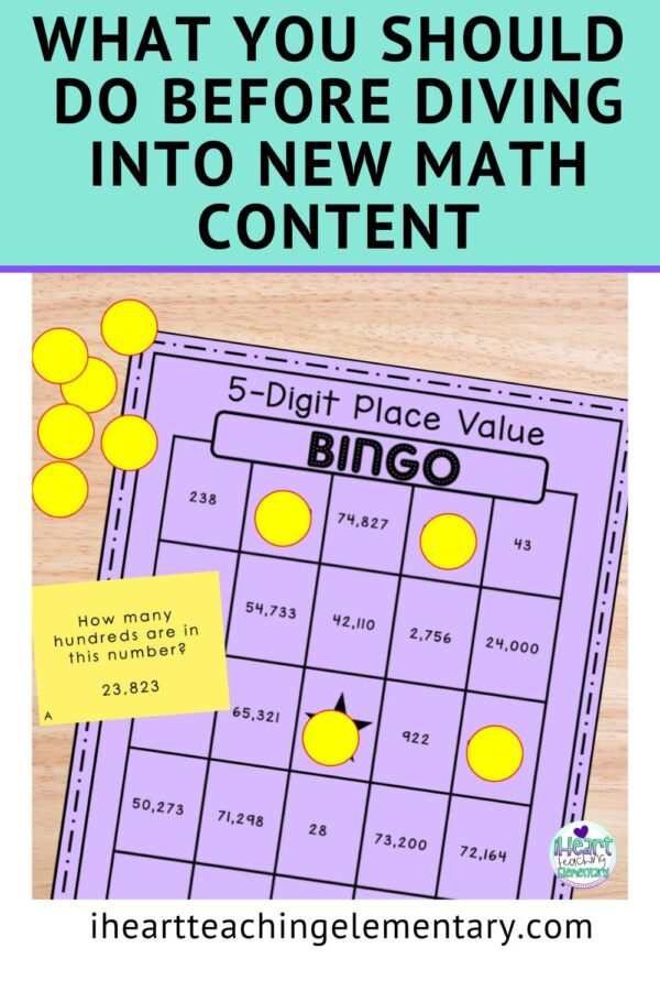 What You Should Do Before Diving Into New Math Content