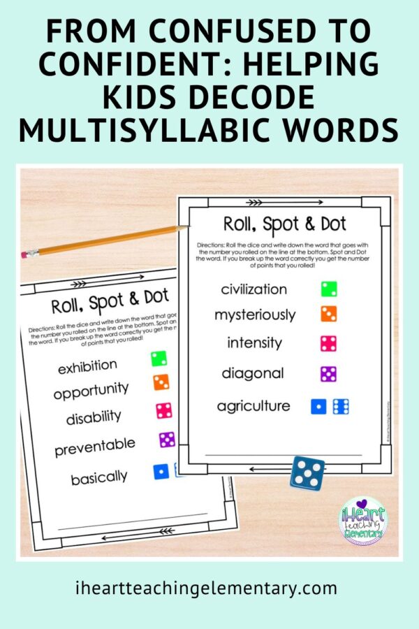 From Confused to Confident: Helping Students Decode Multisyllabic Words